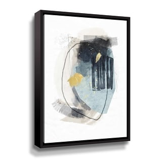 Meteor Shower No. 1 Gallery Wrapped Floater-framed Canvas - Bed Bath ...