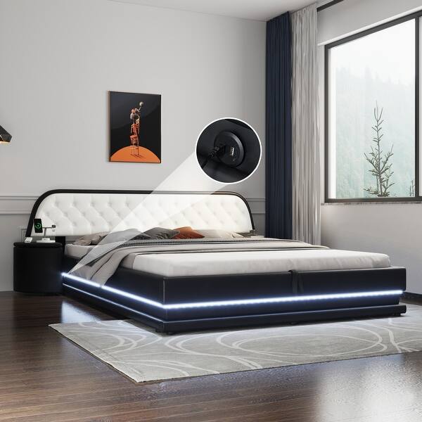 fancy black bed frames