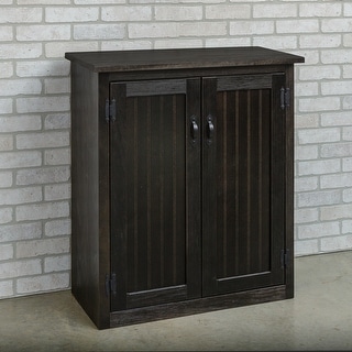 Mason Traditional 36-inch Tall Accent Cabinet with 2 Doors - Bed Bath ...