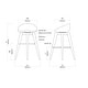 Bali Backless Wood Swivel Barstool - Bed Bath & Beyond - 36295601