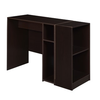 Noble Molo 31" Desk with 2 shelf Bookcase - Truffle - Bed Bath & Beyond ...