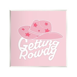 Stupell Country Getting Rowdy Wall Plaque Art Design By Corrine Rose ...