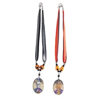 Haunted Pendant Necklace A/2 - Black - Set of 2 - Bed Bath & Beyond ...