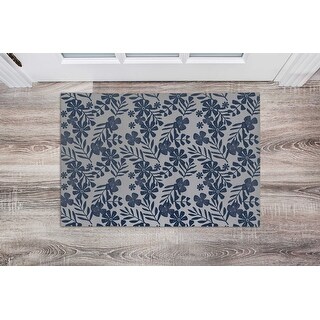 JAPANDI NAVY Doormat By Kavka Designs - Bed Bath & Beyond - 33302232