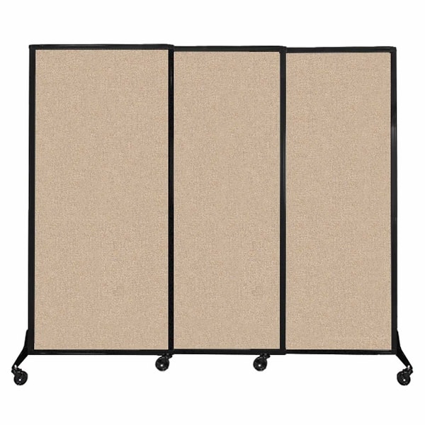 QuickWall Sliding Portable Partition | 7ft Wide and Up to 7'4" Tall ...