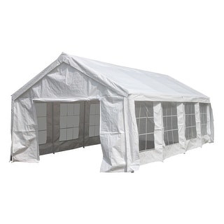 ALEKO Heavy Duty Outdoor Carport 13 x 26 feet Canopy Event Tent with ...