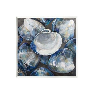 Stupell Clam Shells Painting Wall Plaque Art Design by Jeanette ...