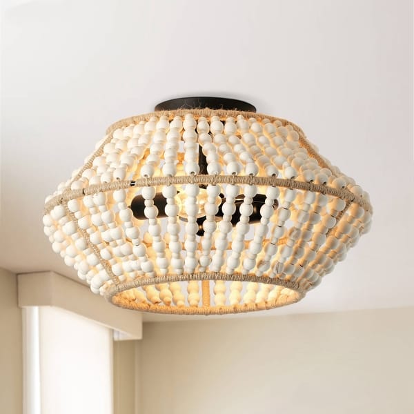 Beaded Flush Mount Lighting