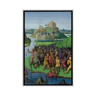 iCanvas "Ms Fr 247 fol.270 Battle between the Maccabees and the ...