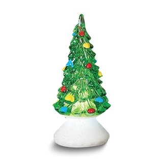 Curata Led Lighted Green Plastic Christmas Tree - Bed Bath & Beyond ...