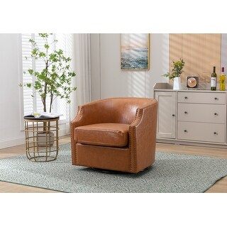 Living Room Accent Chairs Swivel Chair Modern Small Club Arm Chairs ...