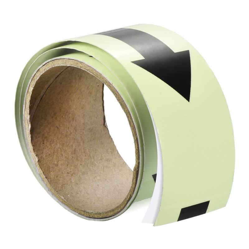 2"x3.3′ Fluorescent Tape Arrow Marking Tape Luminous Glow in the Dark ...