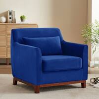 Modern Oversized Armchair Single Sofa Lounge Chair（35"D x38.6"W x 31.9 ...