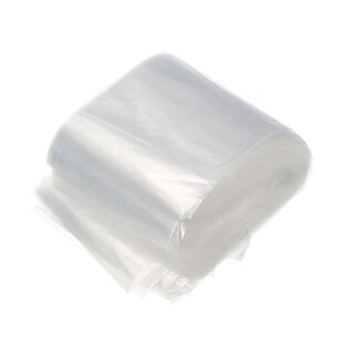 Flat Open Poly Bags Non-Sticky PE Retail Pouches 2 Mil 4x11 in 500pcs ...