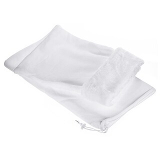 Aquarium Filter Media Bags 50x30cm 4 Pack Mesh Bags with Drawstring ...