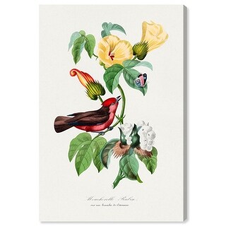 Ruby Voucherelle Canvas Botanical Prints by Art Remedy - Bed Bath ...