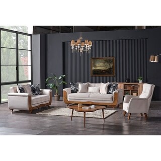 Bong 3-piece 1 Sofa, 1 Loveseat And 1 Chair Living Room Set - Bed Bath ...