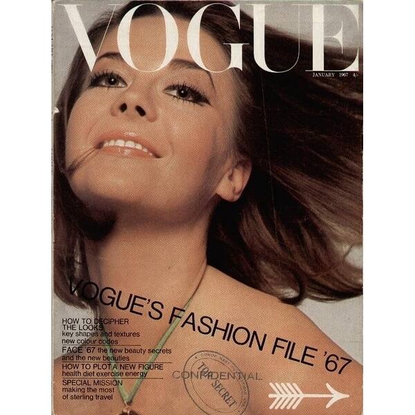 Natalie Wood Vogue Magazine Cover Photo Print (8 X 10) Item Dap110178 ...