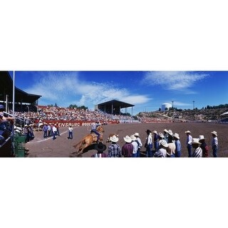 Calf Roping Event At Ellensburg Rodeo Washington State Usa Poster Print ...