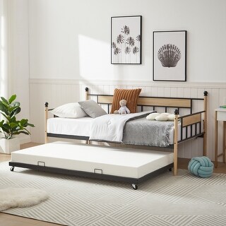Trundle bed with legs store