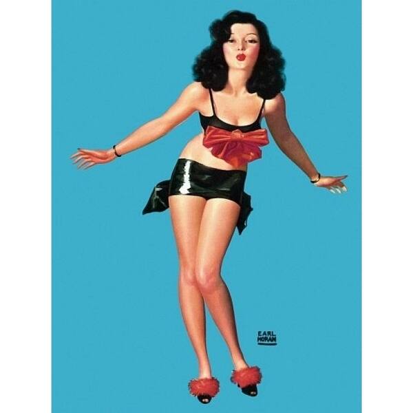 Pin Up Vintage Pinup Girl Poster Print (18 X 24) - Bed Bath & Beyond - 36748934