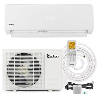 ZOKOP 12000 BTU 230V Mini Split Air Conditioner with Heater and Remote ...