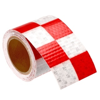 Reflective Tape, 1 Roll 10 Ft x 2-inch Safety Tape Reflector, Square ...