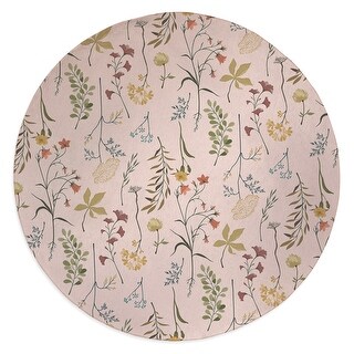 FALL BOTANICALS BLUSH Area Rug By Kavka Designs - Bed Bath & Beyond ...