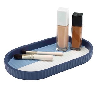 Izod Clubhouse Stripe Blue Tray - Bed Bath & Beyond - 40094905