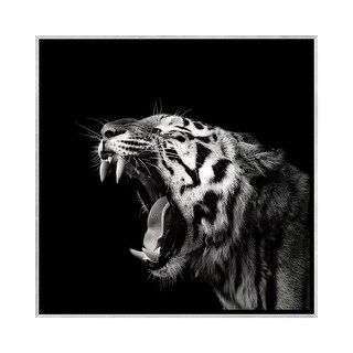 iCanvas "Primal Yawn IV" by Christian Meermann Framed - Bed Bath ...