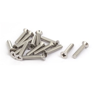 316 Stainless Steel Phillips Socket Flat Head Machine Screws 15pcs ...