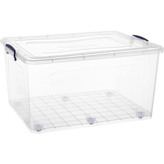 85 qt Deep Wheeled Storage Container - 85 qt - Bed Bath & Beyond - 36087092