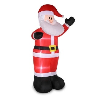 8FT Inflatable Santa Claus with LED Lights - Bed Bath & Beyond - 42341051