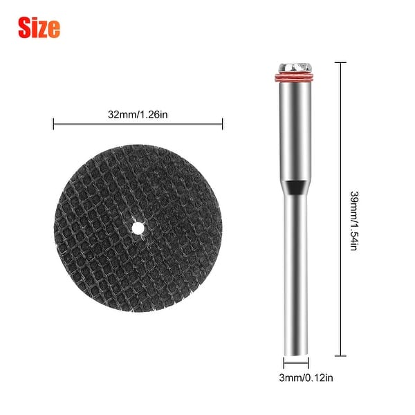 53 Pcs Fiberglass Reinforced Cutting Wheel for Dremel Rotary Tool - Bed ...