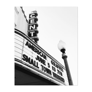 El Reno Oklahoma Small Town Theater Photography City Art Print/Poster ...