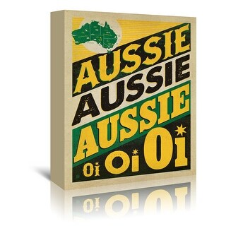 Aussie Aussie by Anderson Design Group Wrapped Canvas - Americanflat ...