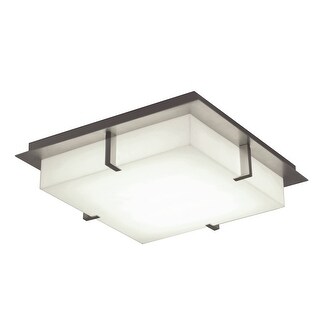 AFX F141400LAJUD Sinclair Single Light 15" Wide Integrated LED Flush ...
