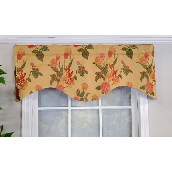 RLF Home Design Garland Cornice Window Valance - Bed Bath & Beyond ...