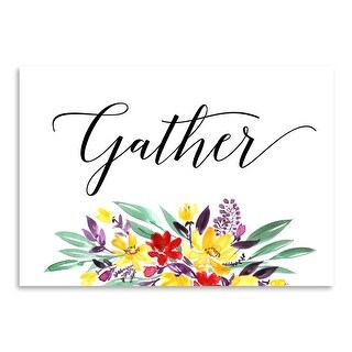 Americanflat - Gather by Blursbyai - 16"x20" Poster Art Print - Bed ...