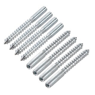 Hanger Bolts, Double Headed Bolt Screw Wood Joint Furniture Legs - Bed ...
