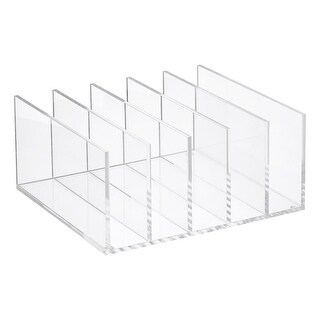 Luxe Acrylic 5-Section Collator Clear - Bed Bath & Beyond - 42069124