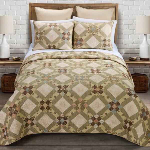 Donna Sharp Victorian Beauty Quilt Set - Overstock - 31525491