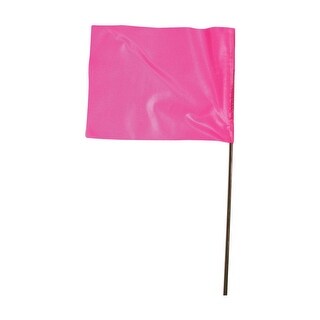 C.H. Hanson 21 in. Pink Marking Flags Polyvinyl 100 pk - 21" - Bed Bath ...