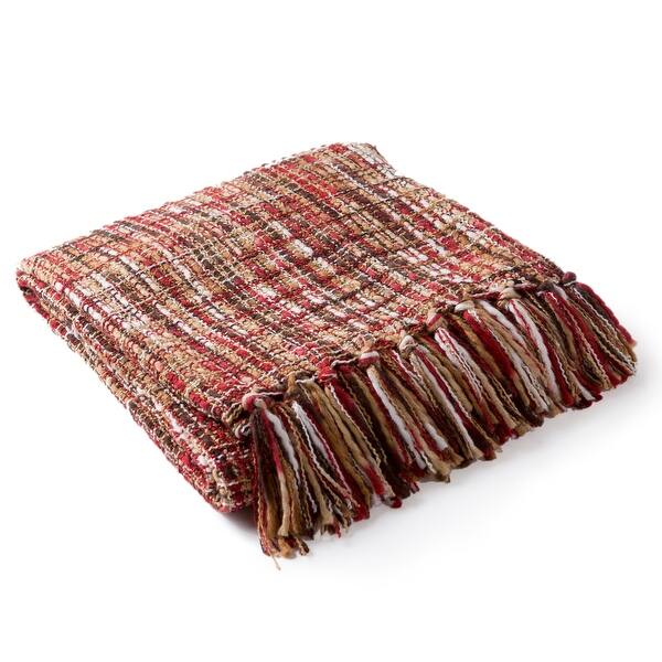 Livabliss Cape Acrylic Woven Throw - Bed Bath & Beyond - 6470857