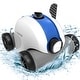 4 Wheel Cordless Automatic Robotic Pool Cleaner for in-Ground and Above ...