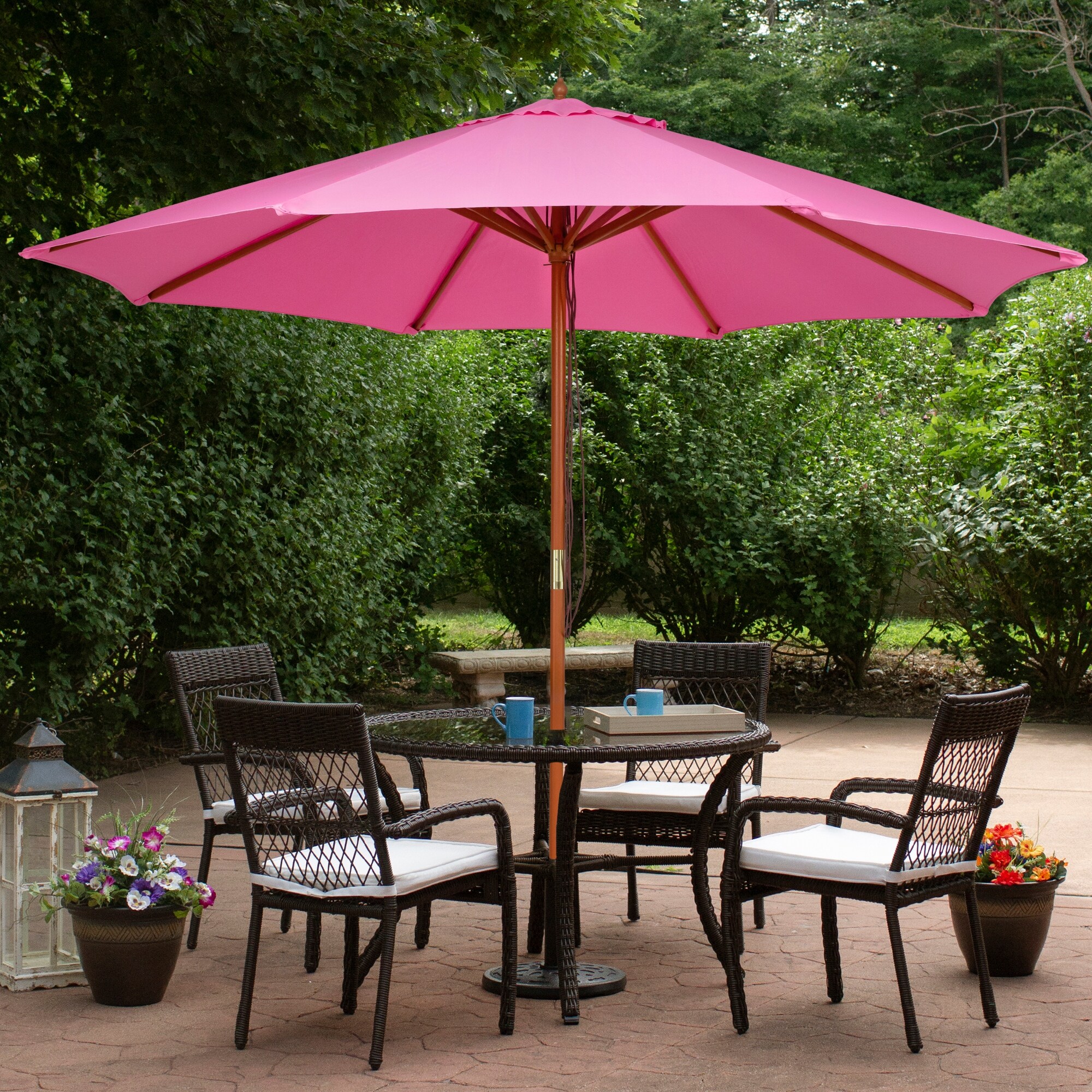 Pink Patio Umbrellas Bed Bath Beyond