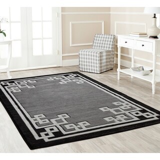 Orelsi Collection Black/Grey Area Rug - Bed Bath & Beyond - 31268463