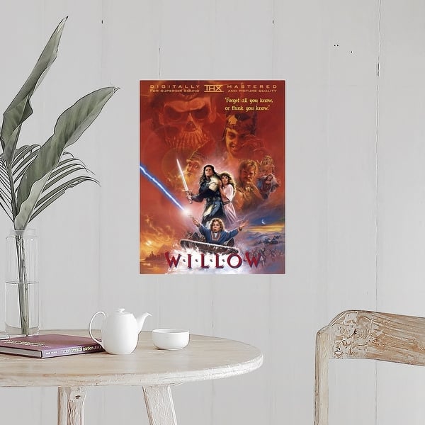 willow quad poster