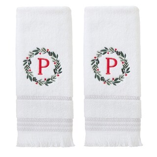 SKL Home Wreath Monogram Hand Towel (2-Pack) - Bed Bath & Beyond - 41288769