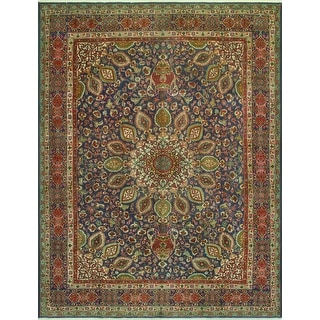 Fine Vintage Bakhtiari Monty Rust/Eggplant Rug - 9'10" x 12'7" - Bed ...